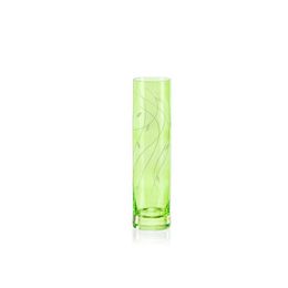 Crystalex Tischvase Vase Spring grüne Blumenvase K0803 Kristallvase (Einzelteil
