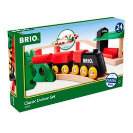 Brio® Spielzeugeisenbahn-Set Brio Eisenbahn Classic Set Deluxe Set 25 Teile 33424