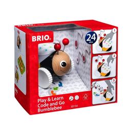 Brio® Nachziehspielzeug Holz Rollspielzeug Code & Go Programmierbare Hummel 30154