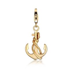 NENALINA Charm-Einhänger Anker Maritim Meer Trend Symbol 925 Silber