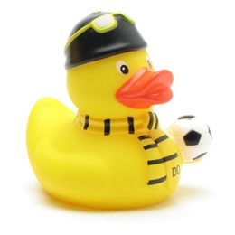 Duckshop Badespielzeug Quietscheente Dortmund schwarz-gelb