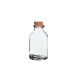 NaDeco Dekovase Mini Glasflaschen mit Korken 20ml 105 Stück 6x3cm Deko Glasflaschen