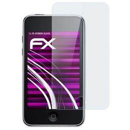 atFoliX Schutzfolie Panzerglasfolie für Apple iPod touch 2G