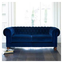 JVmoebel 3-Sitzer Chesterfield Design Luxus Polster Sofa Couch Sitz Garnitur Textil #111