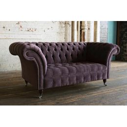 JVmoebel 3-Sitzer Chesterfield Design Luxus Polster Sofa Couch Sitz Garnitur Textil #Z1