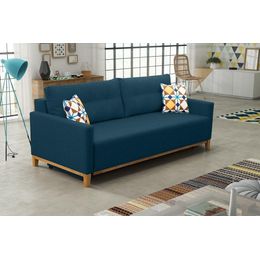 Siblo 3-Sitzer Dreisitzer Sofa Martina mit Schlaffunktion