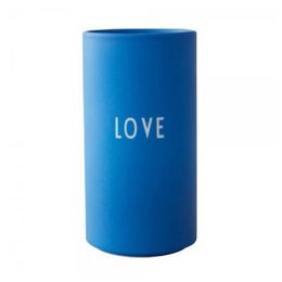 Design Letters Dekovase Favourite Vase Love Blau (11cm)