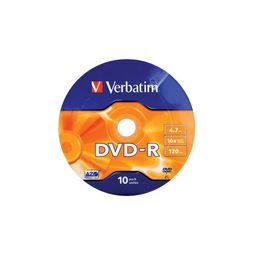 Verbatim DVD-Rohling DVD-R 4.7GB 16x