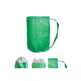 Grafner Konvektor Grafner® Gartentasche Laubsack Tragegurt grün 60x100 cm 280L