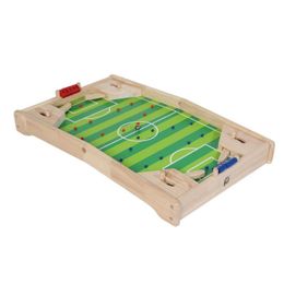 PINTOY Tischfußballspiel Pintoy Fußball-Flipper Holz (Set