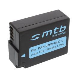 mtb more energy [BAT-262 - Li-Ion] Kamera-Akku kompatibel mit Akku-Typ Panasonic DMW-BLC12 1000 mAh (7