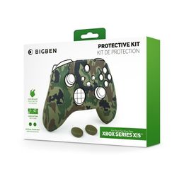 Big Ben Interactive BigBen X/S Controller Silicon Glove camo green inkl. 2 Thumb Grips BB006469 Xbox-Standfuß