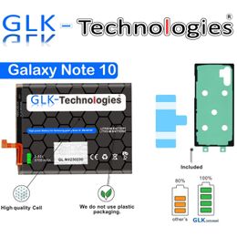 GLK-Technologies GLK Akku für Samsung Galaxy Note 10 (N970F) EB-BN970ABU Ohne Set Handy-Akku (3