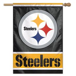WinCraft Wanddekoobjekt NFL Vertical Fahne 70x100cm Pittsburgh Steelers
