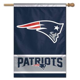 WinCraft Wanddekoobjekt NFL Vertical Fahne 70x100cm New England Patriots