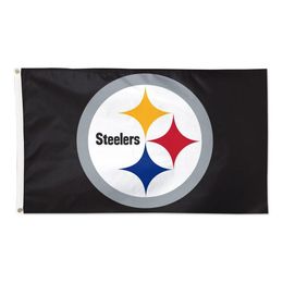 WinCraft Wanddekoobjekt NFL Flagge 150x90cm Banner NFL Pittsburgh Steeler