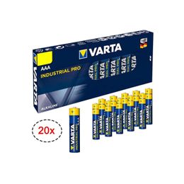 Varta 20er Pack AAA Industrial Alkaline Micro Batterie