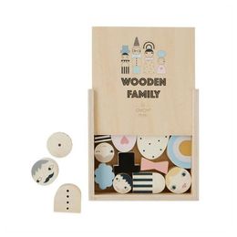 Oyoy Spielbauklötze Mini Wooden Family