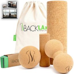 BACKLAxx® Pilatesrolle Set (4-tlg.
