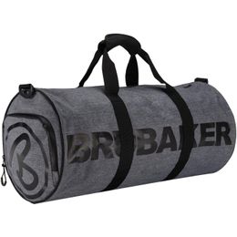 BRUBAKER Sporttasche Unisex Duffle Bag Trainingstasche Grau (1-tlg.