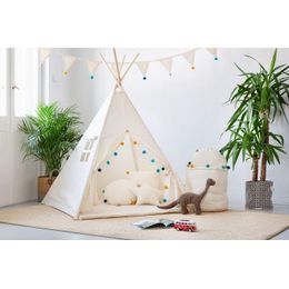 Rainbow Kids Tipi-Zelt Pompons