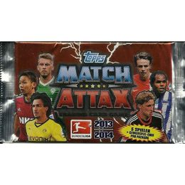 Topps Sammelkarte Match Attax 2013-14 Booster (1 Packung)