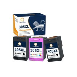 ColorKing XXL 305 für HP 305XL Multipack Tintenpatrone (DeskJet 2700 2710 2720 2722)