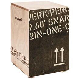 Schlagwerk Cajon CP403 BLK 2inOne Snare Cajon