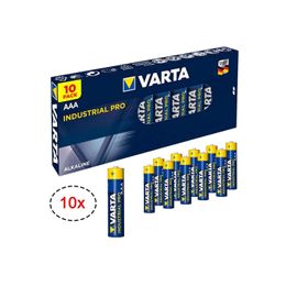 Varta 10er Pack AAA Industrial Alkaline Micro Batterie