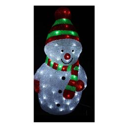 ThoKuToys Weihnachtsfigur Acryl LED Schneemann