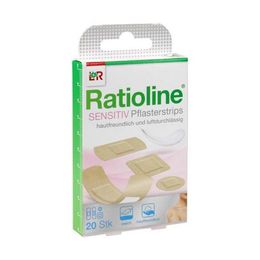 Lohmann & Rauscher Lohmann & Rauscher GmbH & Co.KG Wundpflaster RATIOLINE sensitive Pflasterstrips in 4 Größen