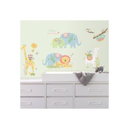 Roommates Wandsticker Baby Tiere