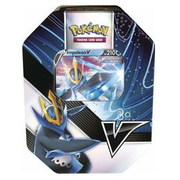 POKÉMON Sammelkarte Kämpfer Tin Box Impoleon-V Pokemon Sammel-Karten deutsch