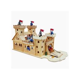 Madera Spielzeuge Spiel-Gebäude Ritterburg aus Kiefern Holz