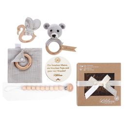 Lililove Geschenkset Neugeborenen-Geschenkset Lovely Bear Box (Geschenkset