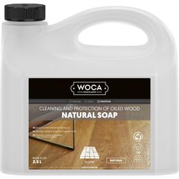 Woca Holzbodenseife Natur Bodenpflegemittel (1l für 320-400m)