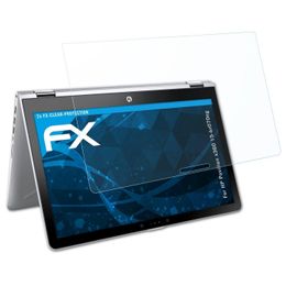 atFoliX Schutzfolie Displayschutz für HP Pavilion x360 15-br070ng
