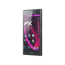 atFoliX Schutzfolie Panzerglasfolie für Sony Xperia XZ1