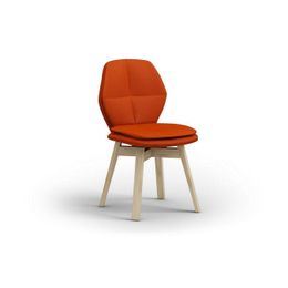 daslagerhaus living Stuhl Schalenstuhl Match 92 M0110 uni orange