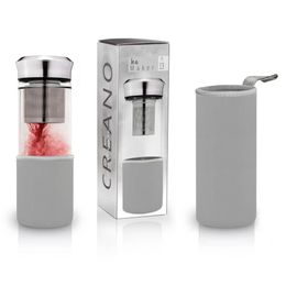 Creano Thermoflasche Teamaker „Grau“ 400 ml