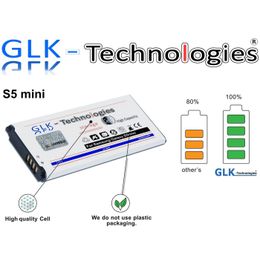 GLK-Technologies High Power Ersatzakku kompatibel mit Samsung Galaxy S5 Mini SM-G800F