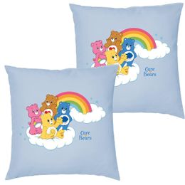 Blondie & Brownie Blondie & Brownie Dekokissen Glücksbärchis Care Bears Hab-Dich-lieb Bärchis Wolkenland mit Füllung