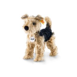Steiff Dekofigur Welsh Terrier 26 cm Hund 033735