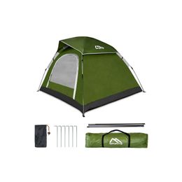 MSPORTS® Igluzelt Campingzelt Pop Up Zelt 2-3 Personen Würfelzelt Wasserdicht Winddicht Kuppelzelt Zelt