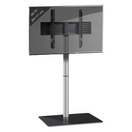 Vcm TV Standfuß Alu Rack Fernseh Glas Alani TV-Ständer