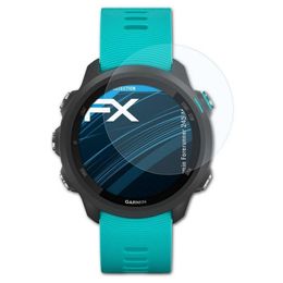 atFoliX Schutzfolie Displayschutz für Garmin Forerunner 245 Music