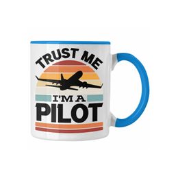Trendation Tasse Trust Me I'm A Pilot Tasse Geschenk Bester Pilot Flugzeuge Geschenkide