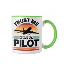 Trendation Tasse Trust Me I'm A Pilot Tasse Geschenk Bester Pilot Flugzeuge Geschenkide