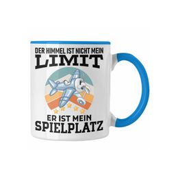 Trendation Tasse Der Himmel Ist Nicht Mein Limit Tasse Geschenk Bester Pilot Flugzeuge