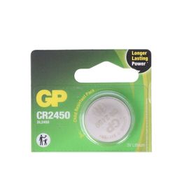 Gp Batteries CR2450 GP Lithium Knopfzelle 3V 5 Stück Batterie